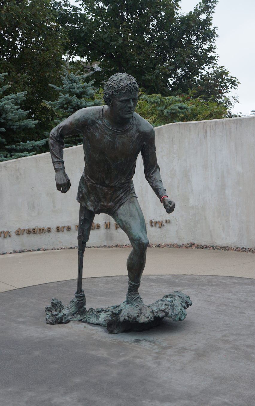 Terry Fox, Mile 0, and the Market. – Quilting in a Kayak